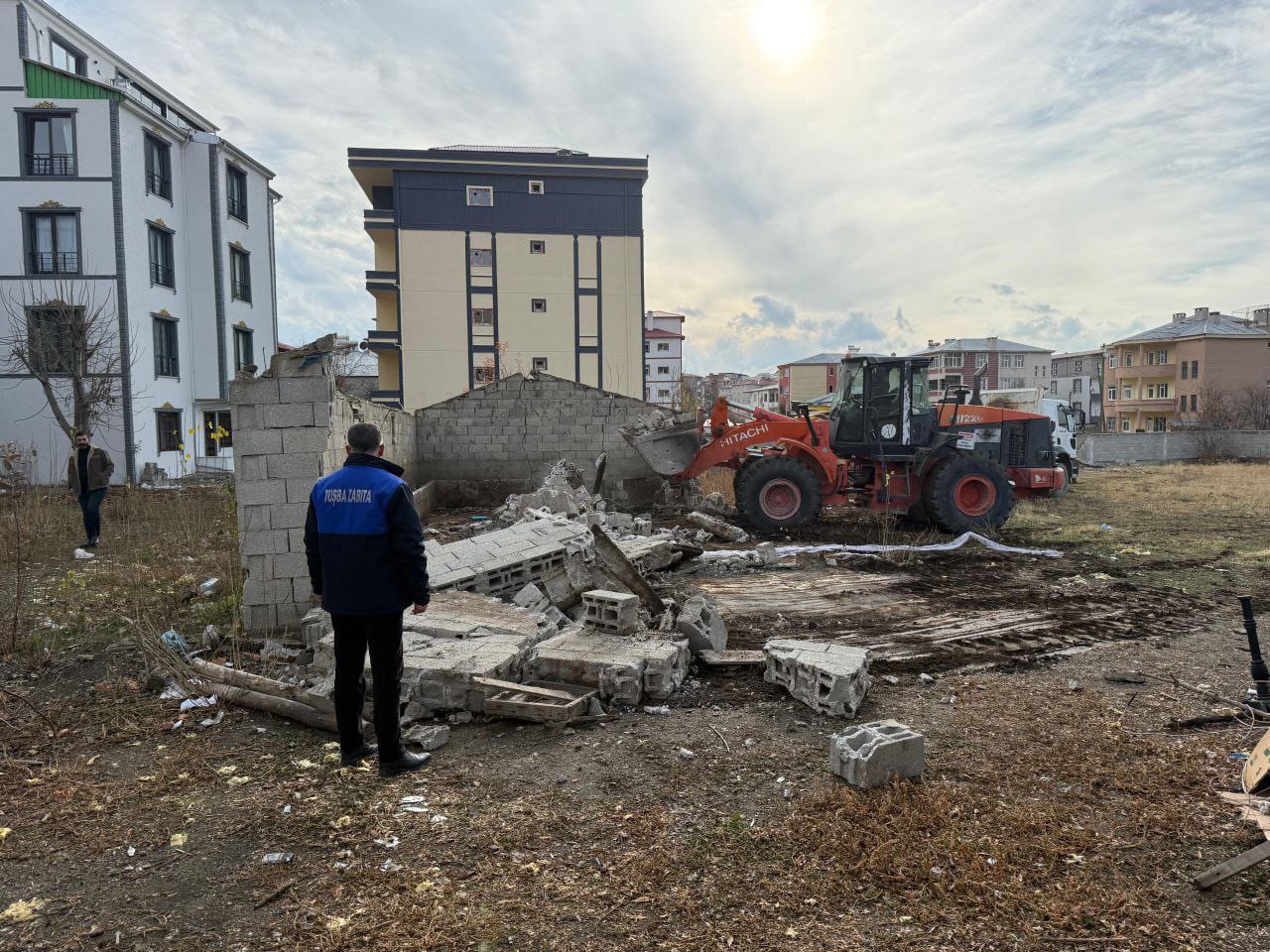 Şaredariya Tuşbayê | Li Taxa Akkopriyê Gova Kelefe Hate Hilweşandin